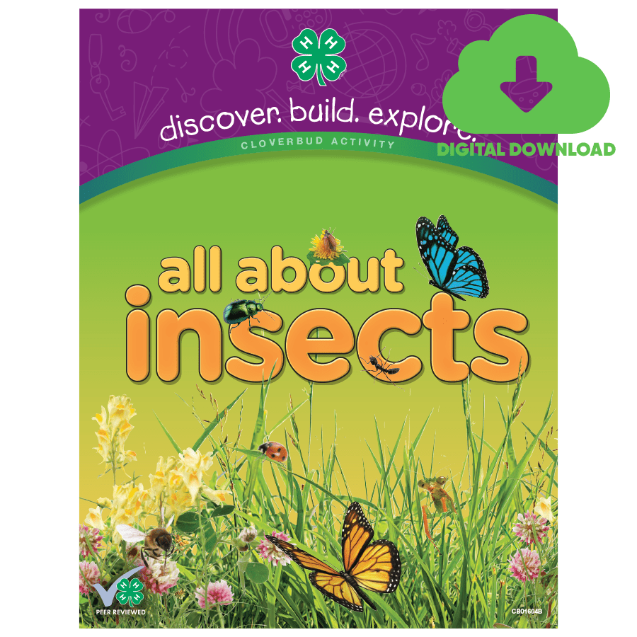 All About Insects Cloverbud Activity Booklet - Digital Download – Shop 4-H