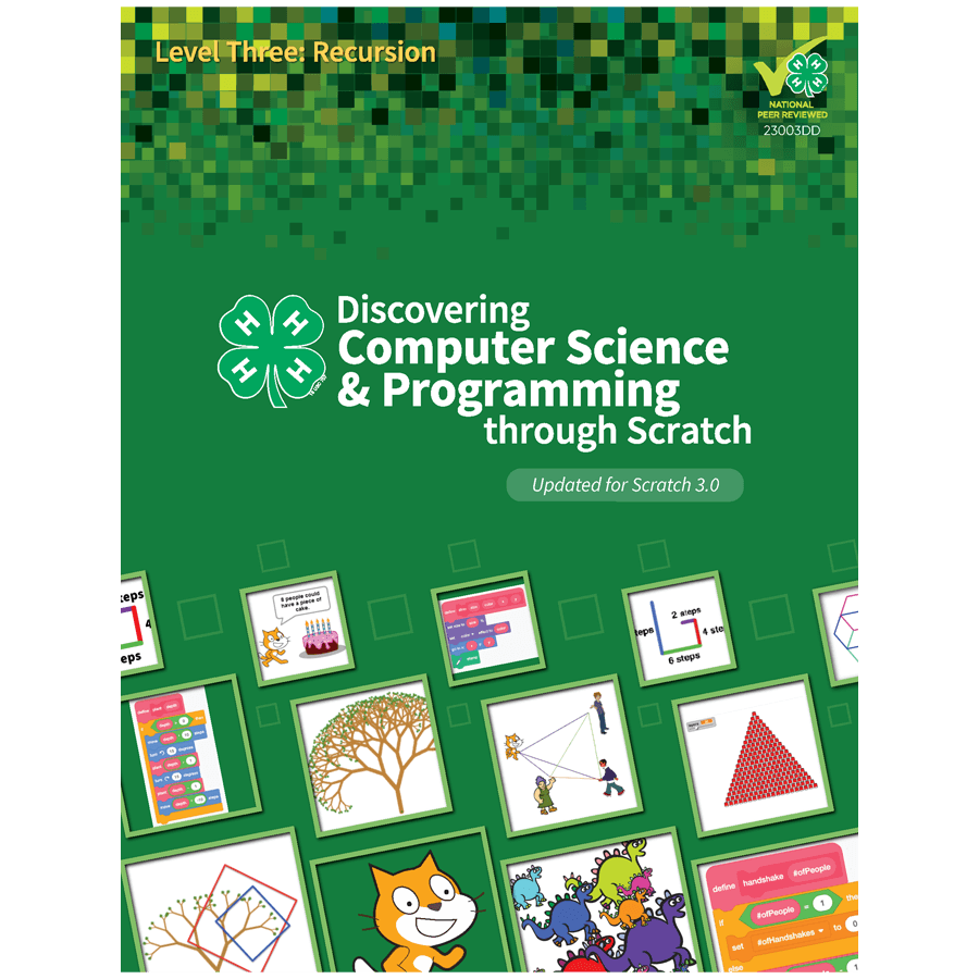 Discovering Computer Science And Programming Through Scratch Level 3 You Shop 4 H