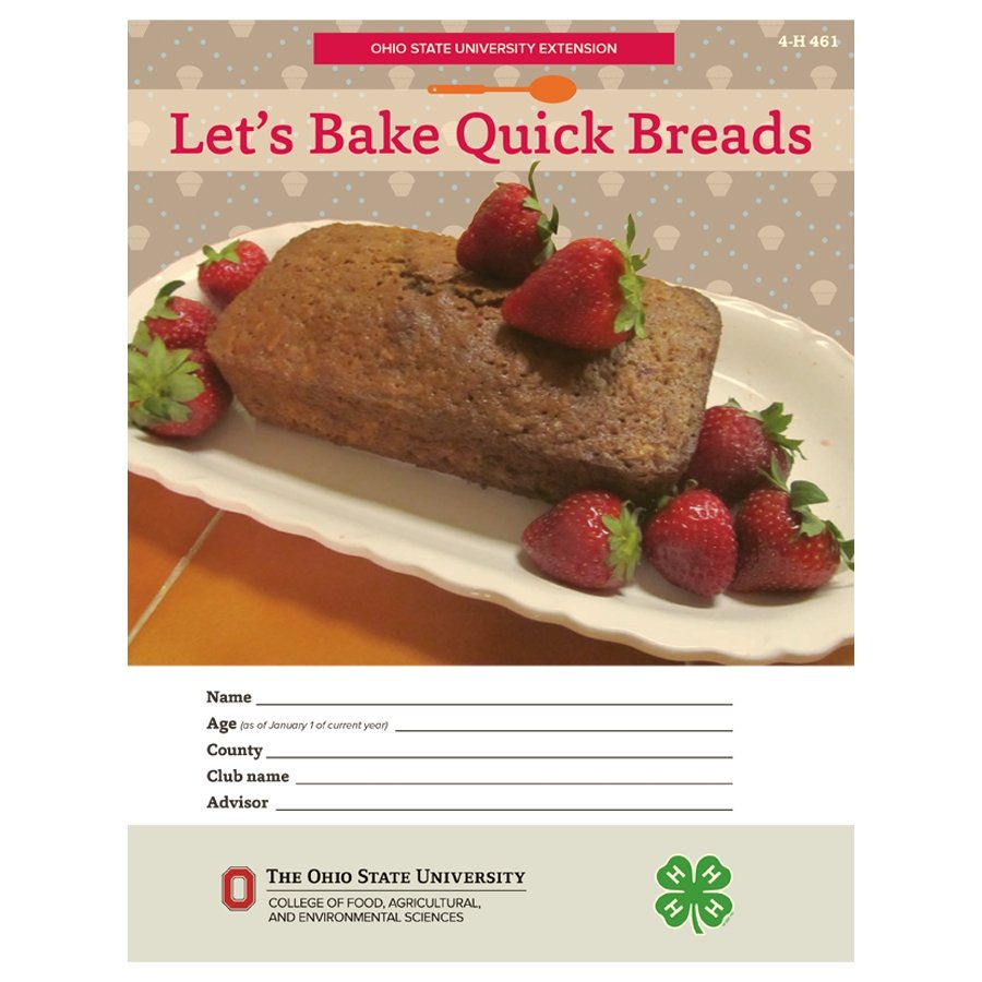 Let's Bake Quick Breads – Shop 4-H