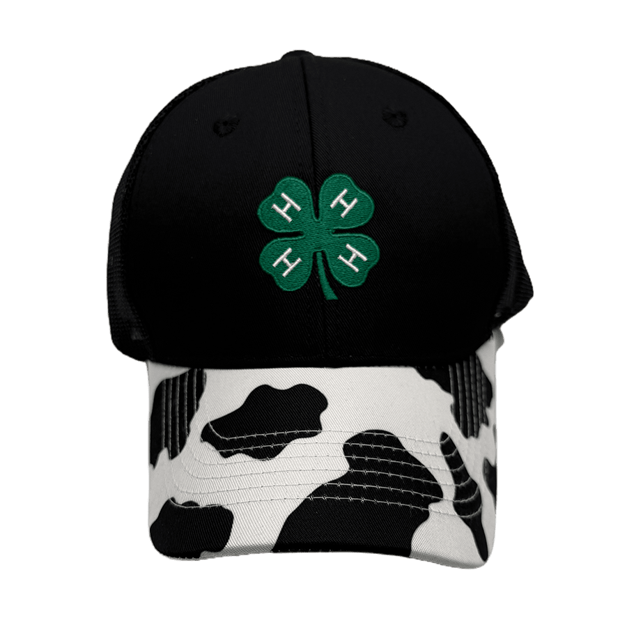 4-H Cow Print Trucker Hat – Shop 4-H