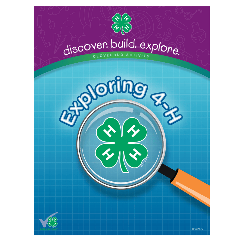 Exploring 4-H Cloverbud Activity Booklet – Shop 4-H