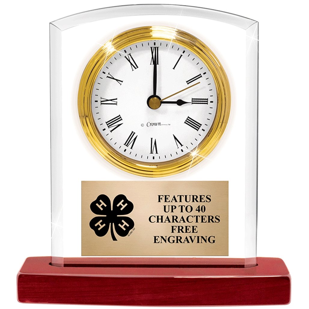 4-H Custom Crystal Clock – Shop 4-H