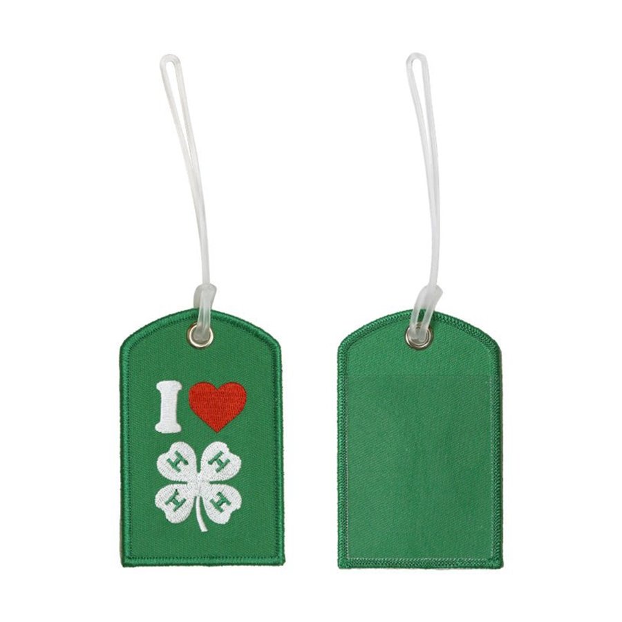 4-H Embroidered Luggage Tag – Shop 4-H