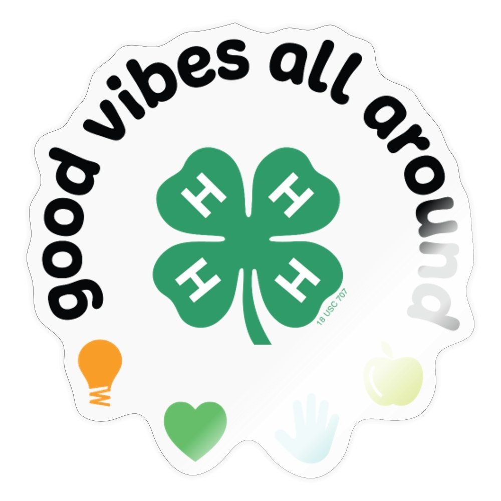 4-H Good Vibes Sticker – Shop 4-H