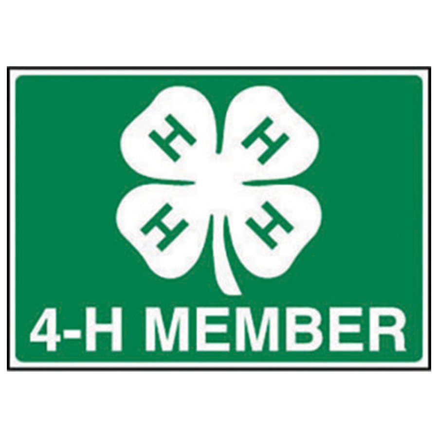 4-H Member Sign – Shop 4-H