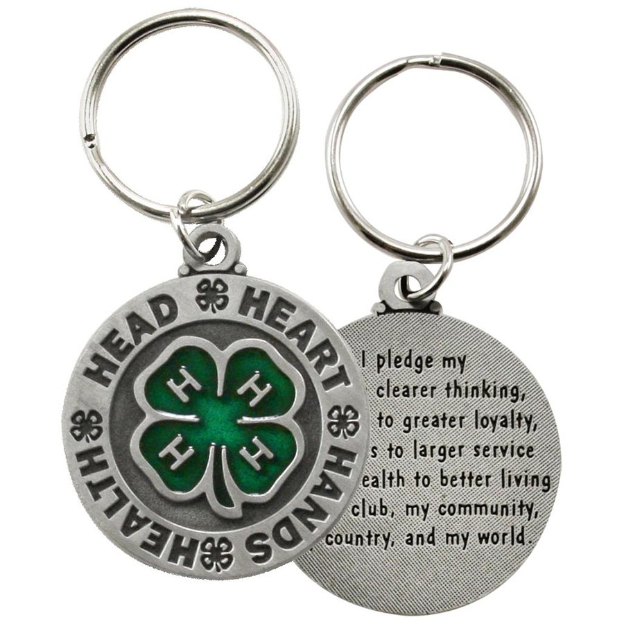 4-H Metal Key Ring – Shop 4-H
