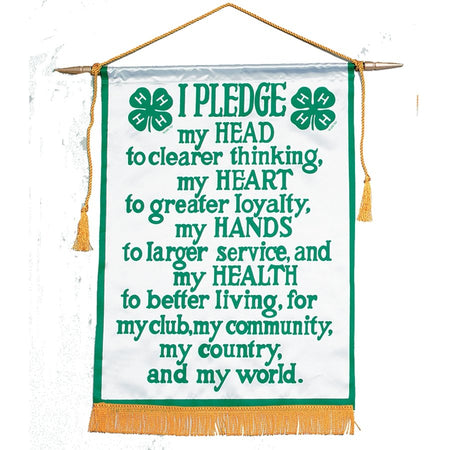 4-H Pledge Banner – Shop 4-H