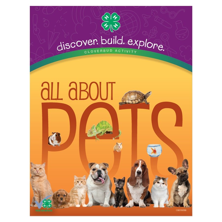 All About Pets Cloverbud Activity Booklet – Shop 4-H