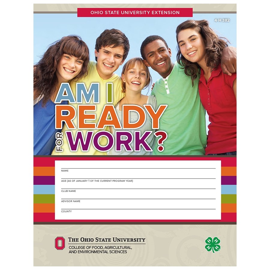 Am I Ready for Work? – Shop 4-H
