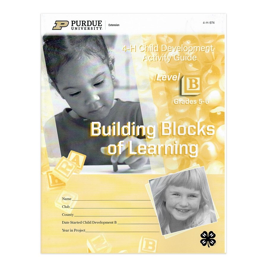 Child Development Level B: Building Blocks of Learning – Shop 4-H