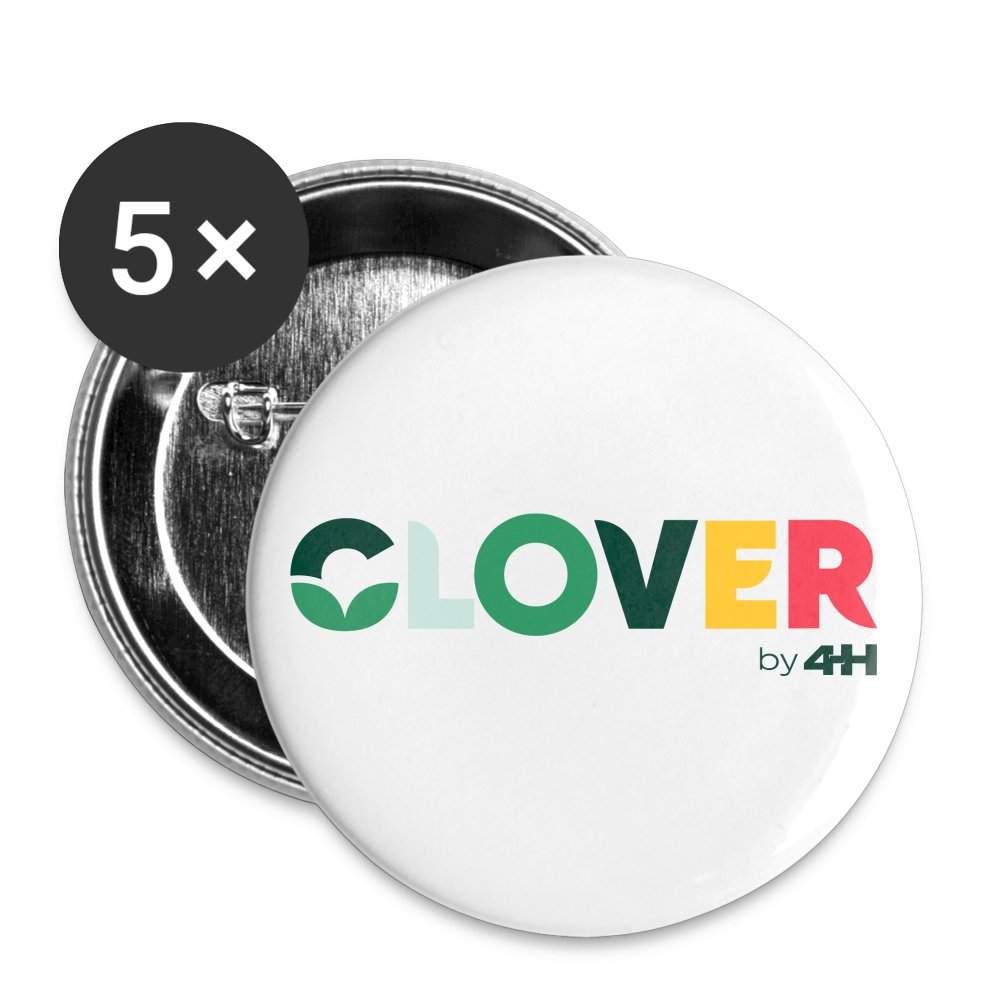 Clover by 4-H Buttons large 2.2'' (5-pack) – Shop 4-H