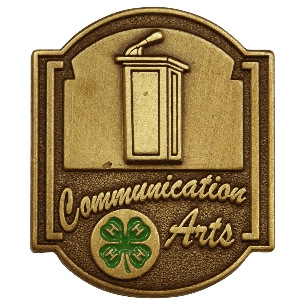 Communications Pin – Shop 4-H