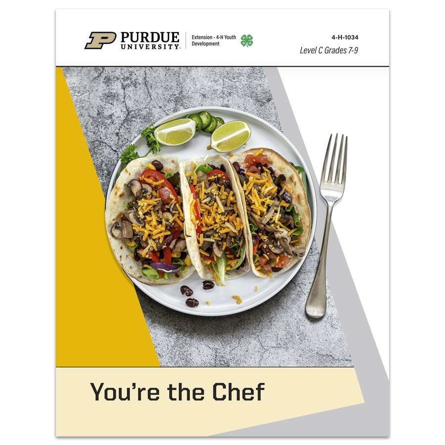 Foods Curriculum Level C - You're the Chef – Shop 4-H