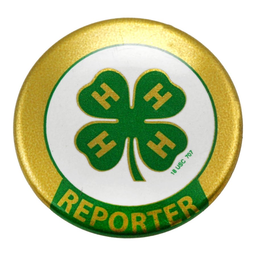 Reporter Button – Shop 4-H