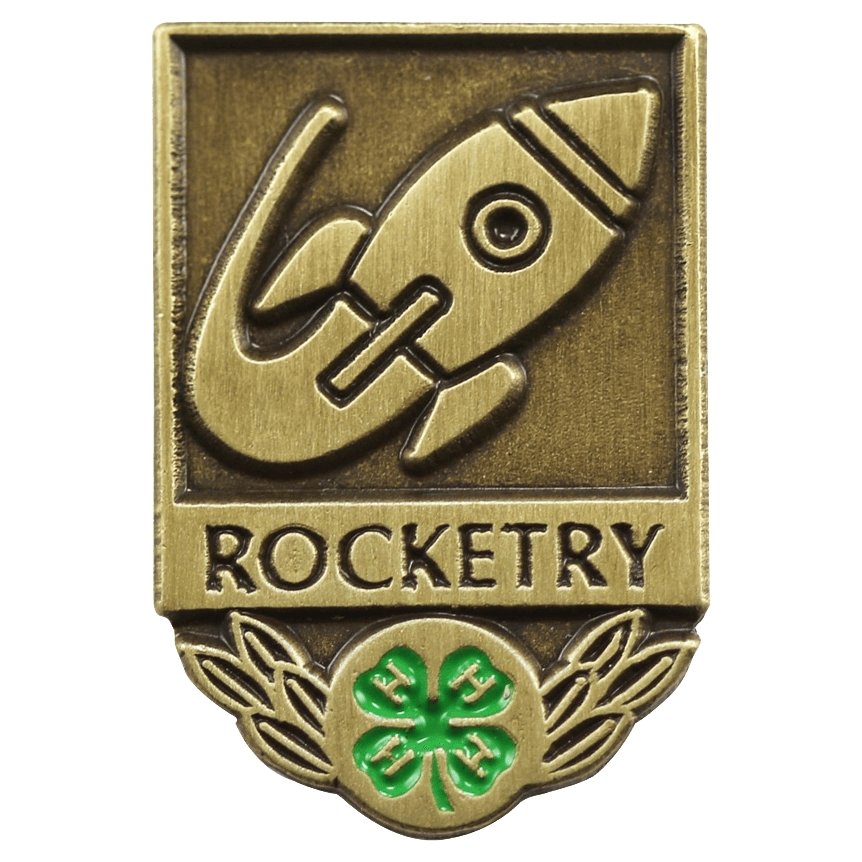 4-H Rocketry Pin – Shop 4-H