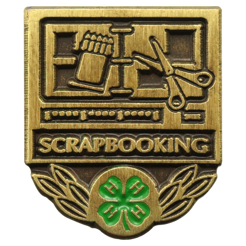 Scrapbooking Pin – Shop 4-H