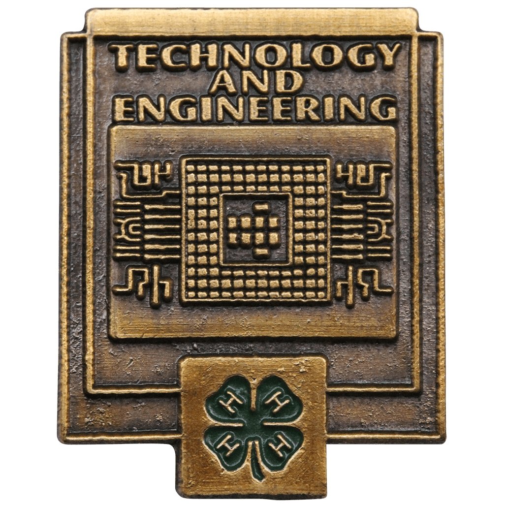 Technology & Engineering Pin – Shop 4-H